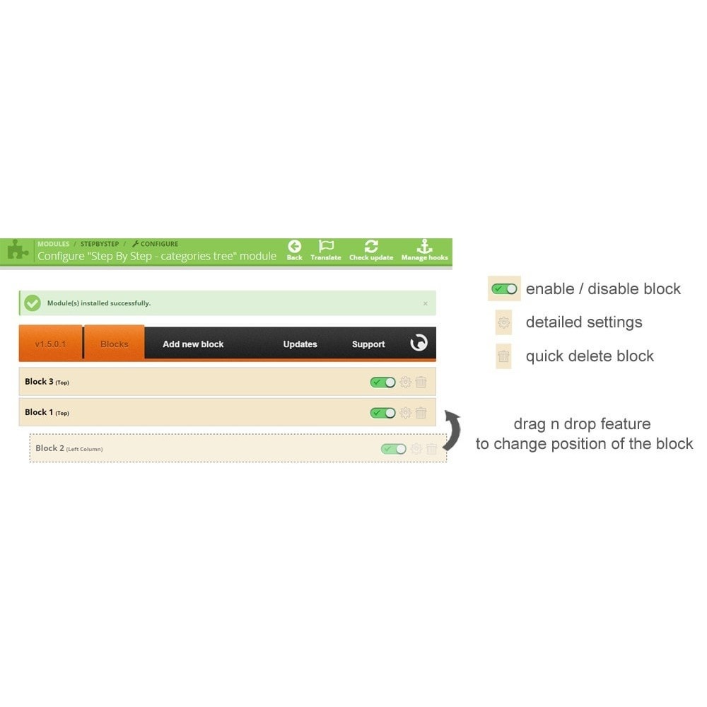 Categories Dropdown Filter Menu Prestashop Addons