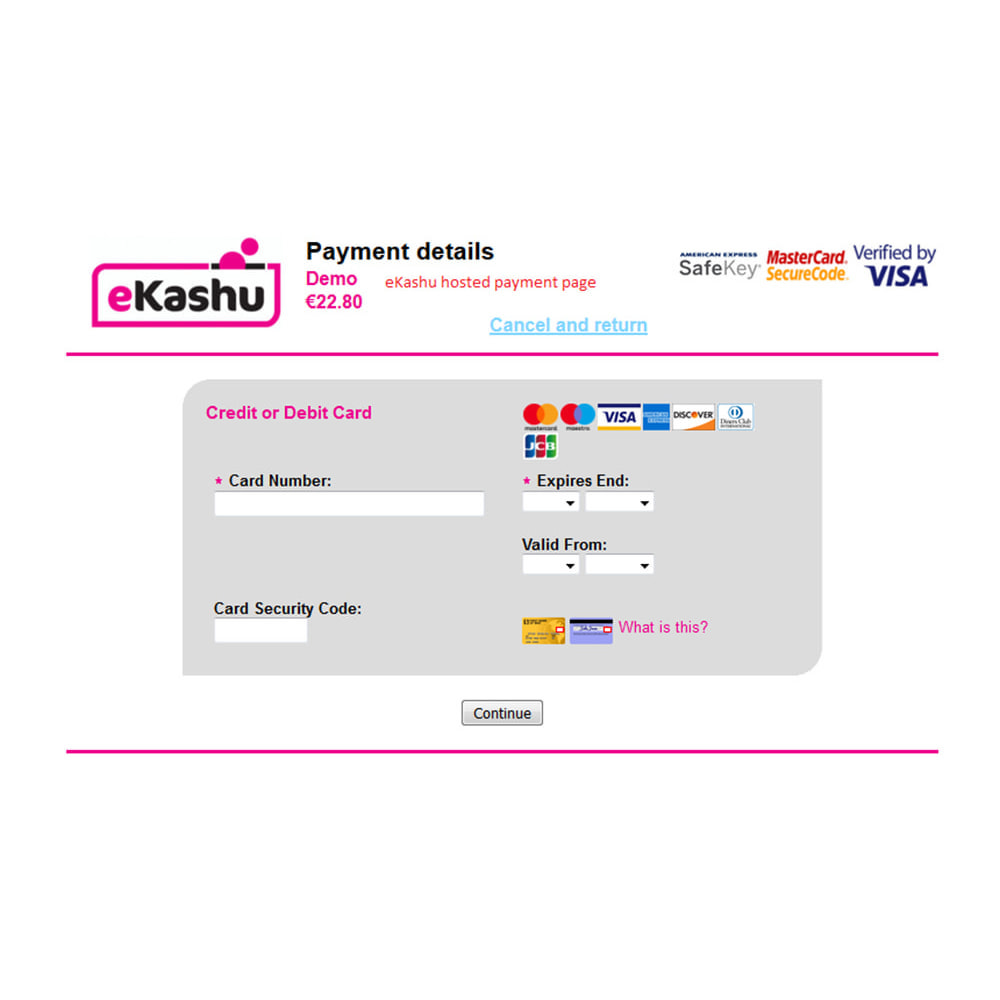 eKashu (NMI) Hosted Payment - PrestaShop Addons eKashu (NMI) Hosted Payment - PrestaShop Addons